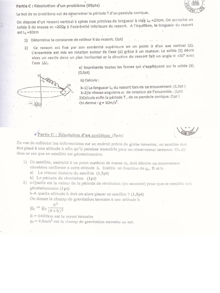 Ça Peut Venir Au Bac 15 | PDF