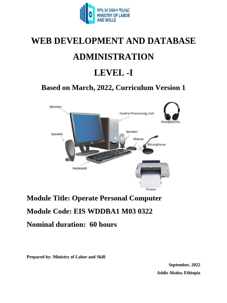 M03-Operate Personal Computer - Note (AutoRecovered) | PDF | Power Supply | Icon (Computing)