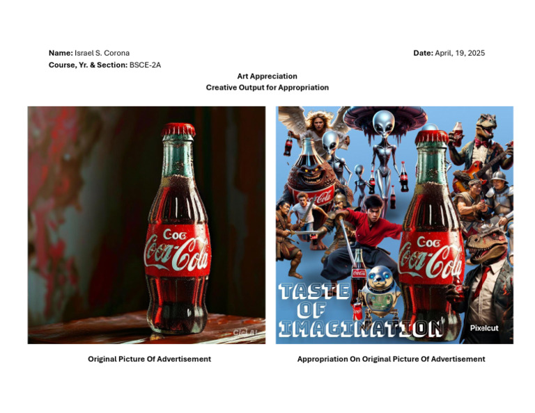 Creative Output Appropriation | PDF