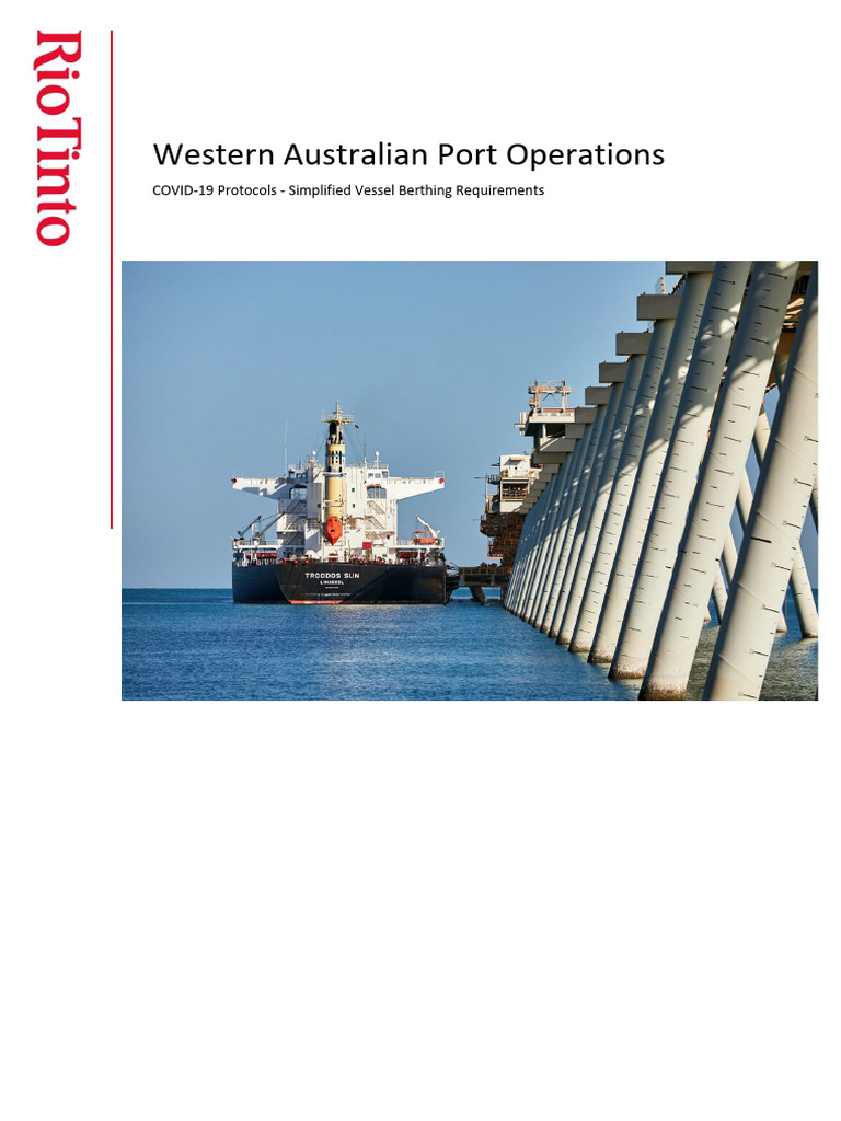 2022.06.20 - All WA Ports - COVID-19 Protocols - Simplified Vessel ...