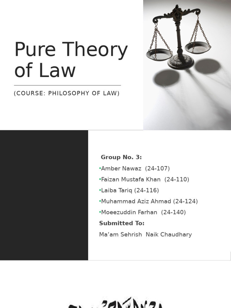 Pure Theory of Law | PDF