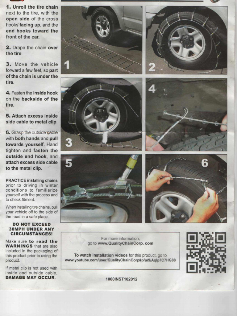 Chain Install Guide | PDF