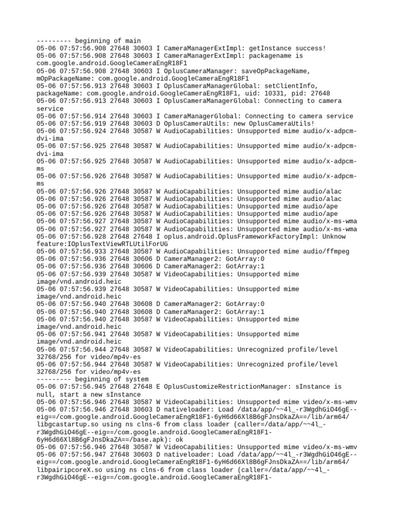 Log Cat 1746496676806 | PDF | Computer Engineering | Computer Architecture