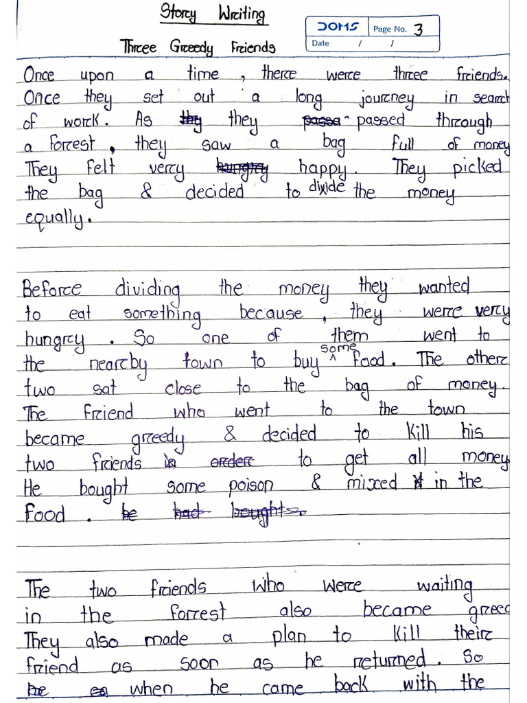 Three Greedy Friends | PDF