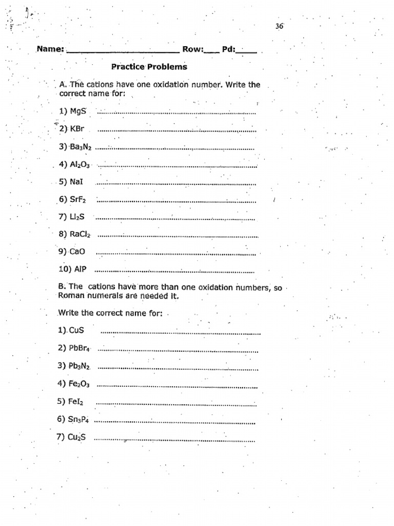 Practice Compounds | PDF