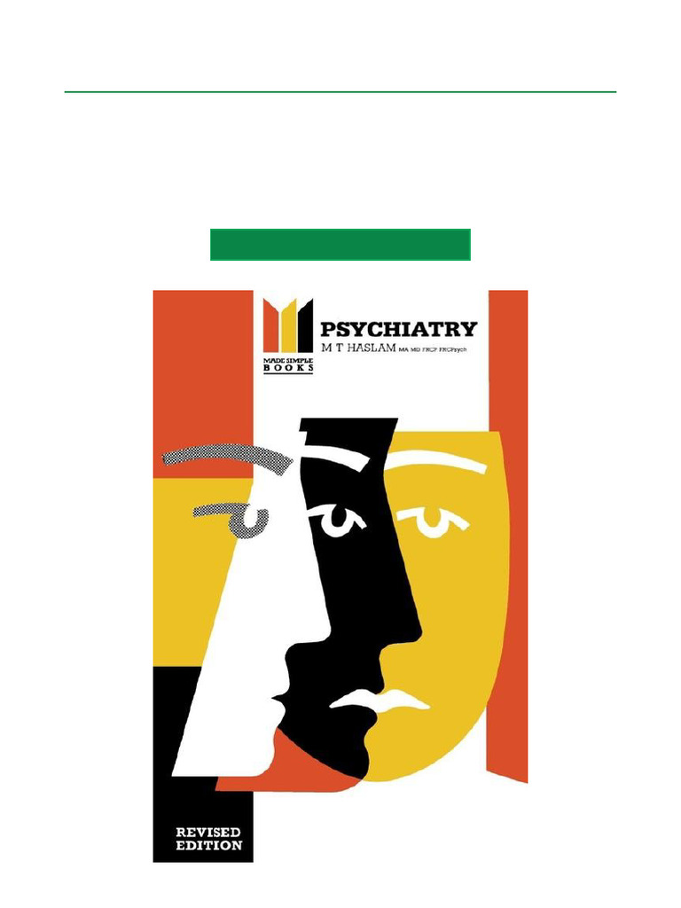 Explore Psychiatry Made Simple 2nd Edition Secure Download | PDF