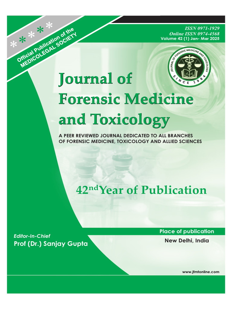 JFMT 42.1 Jan-March 2025 Content & Cover Page | PDF | Search Engine ...