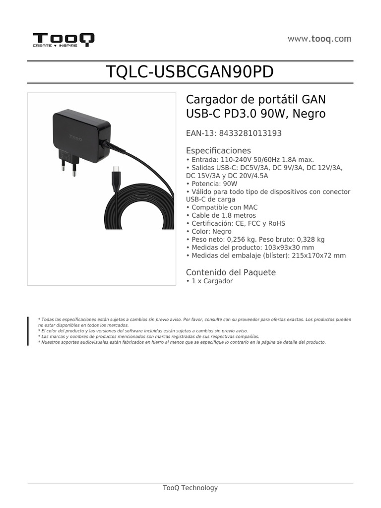 TQLC Usbcgan90pd | PDF | Informática | Ingeniería Informática