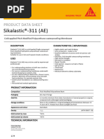 SikaBit P-12 AE Bituminous Primer Data | PDF | Concrete | Materials