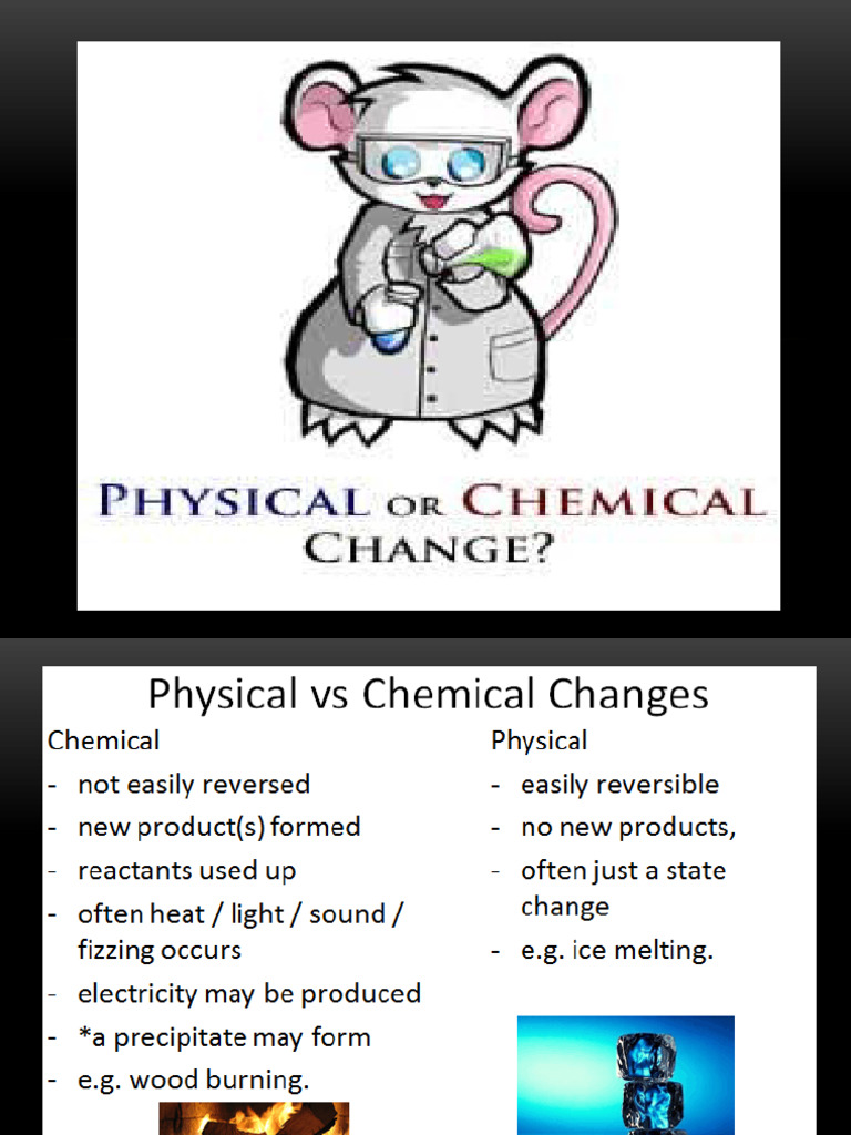7 Physical & Chemical Change | PDF
