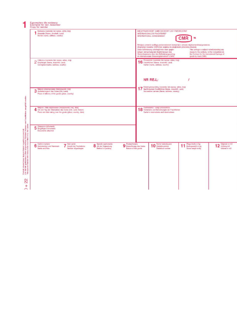 Example Waybill 07-17-2017-09-57-00 - CMR-template | PDF