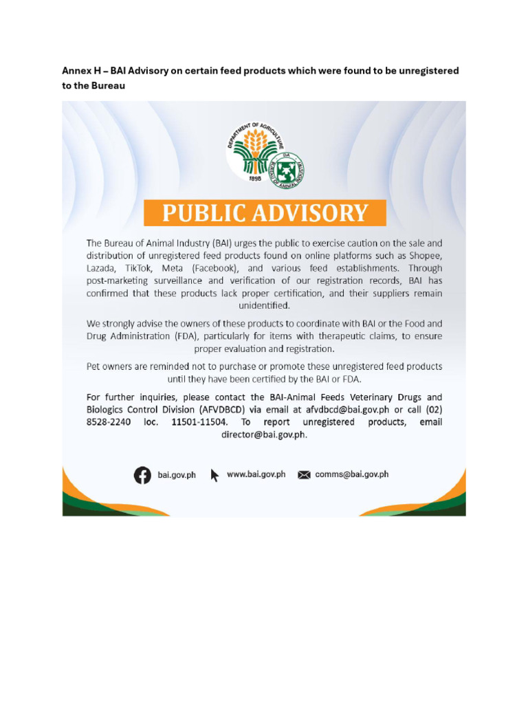BAI Advisory | PDF