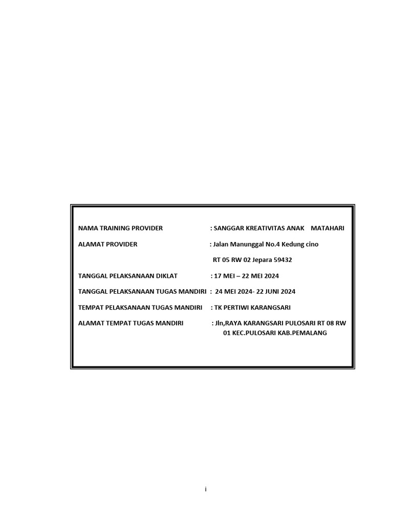 Laporan Tugas Mandiri_melis Eka Mayasari _a_pemalang | PDF