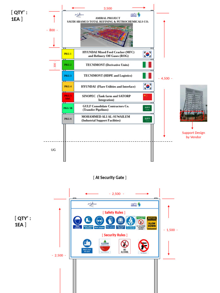 Global Cont. Co - Signboard Draft - Total Approved - 240503 | PDF ...