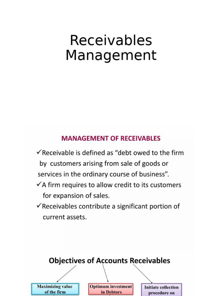 Receivables Management | PDF