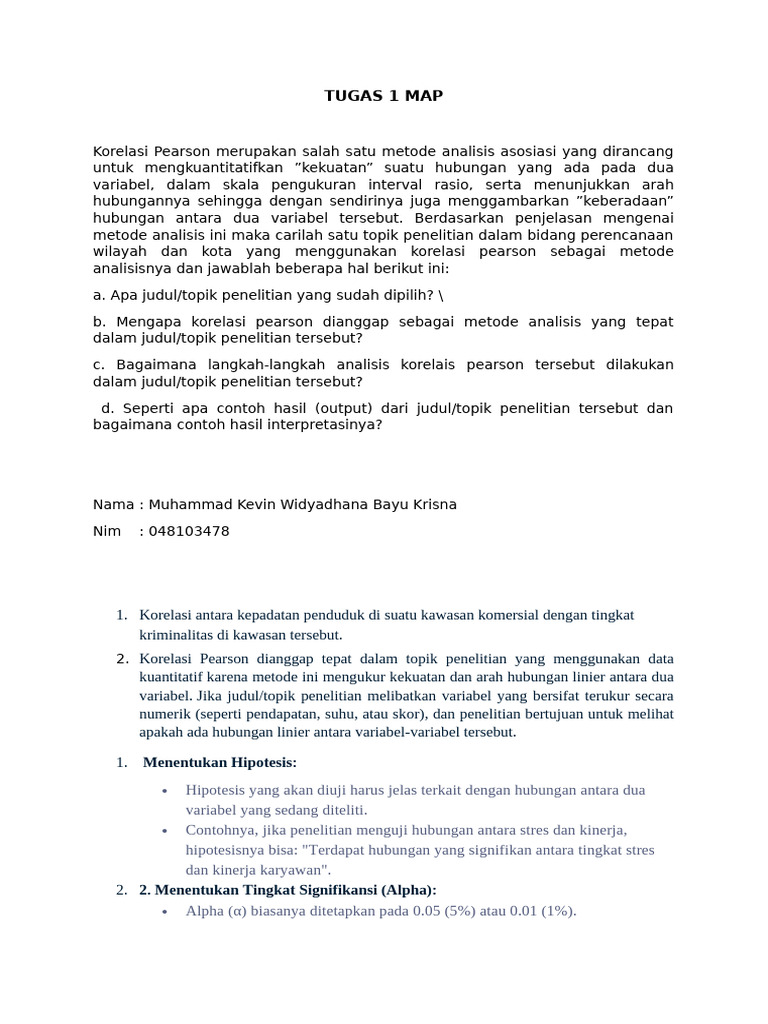 Soal Tugas 1 Map | PDF
