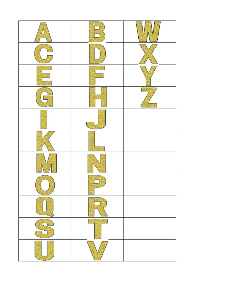 Alphabet | PDF