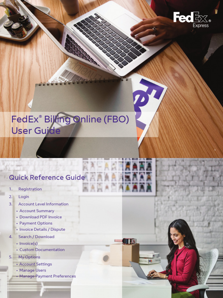 Fedex FBO UserGuide En-Ng | PDF | Invoice | Login