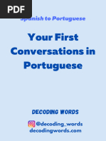 Dates in Portuguese: Days and Months | PDF