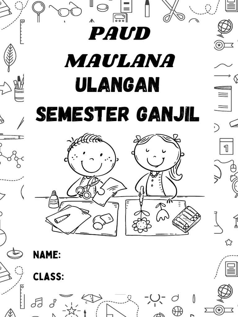 Black White Kindergarten Early Finisher Learning Activities Worksheet | PDF