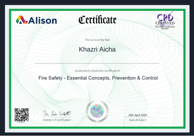 Alison - Certificate 100 | PDF
