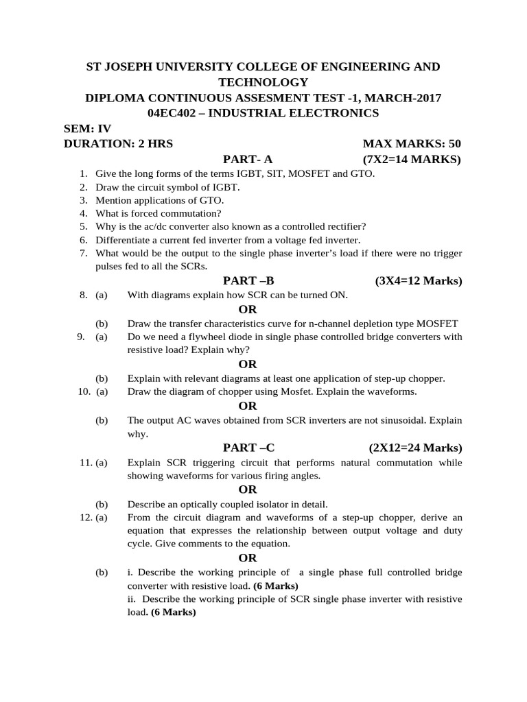 Cat 1 Industrial Electronics | PDF