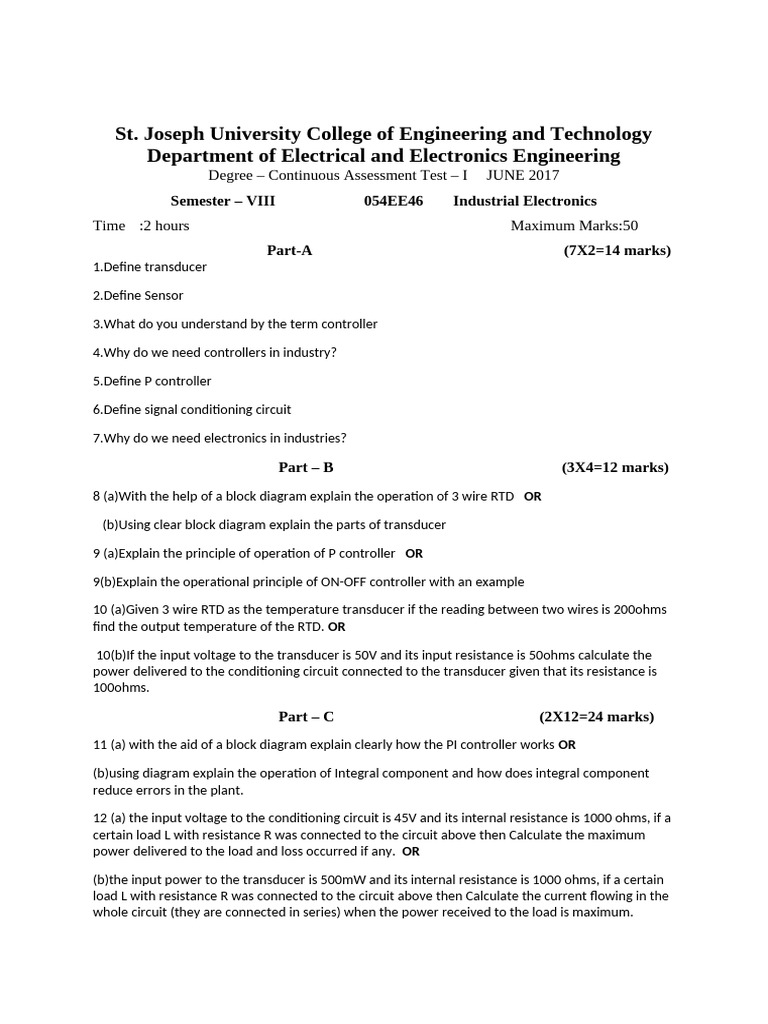industrial electronics | PDF