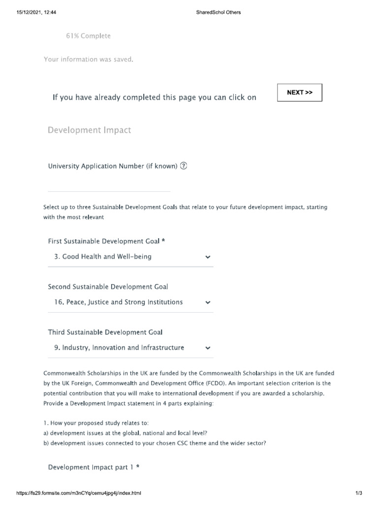 Development Goals | PDF