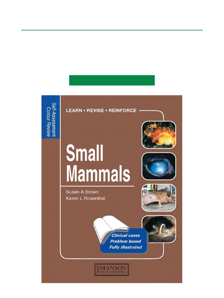 Popular Now Small Mammals Self Assessment Color Review - 1st Edition ...