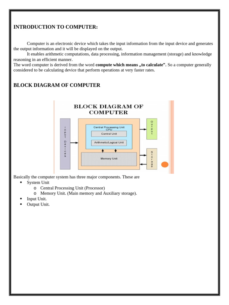 IT Workshop Week 1 and Week | PDF | Usb | Computer Architecture