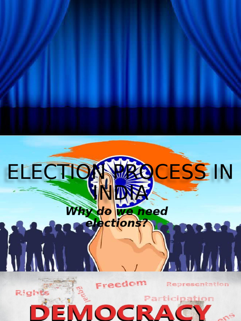 Election Process in India Explained | PDF