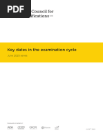 Cips Exam Timetable | PDF