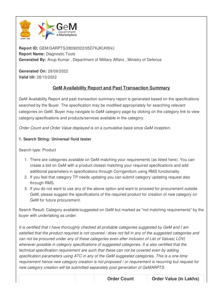 NAC For Diagnostic Tools | PDF | Auction | Procurement