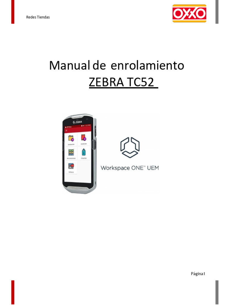 MDM - Zebra TC52 - A 9 - Leon Bara - ConZeroTouch | PDF | Aplicación ...