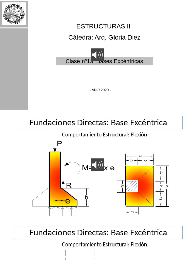 Clase13 Base Excéntrica | PDF | Ingeniería mecánica | Ciencias fisicas