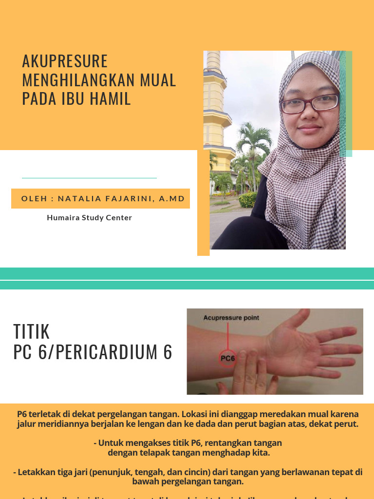 Akupresure Menghilangkan Mual | PDF