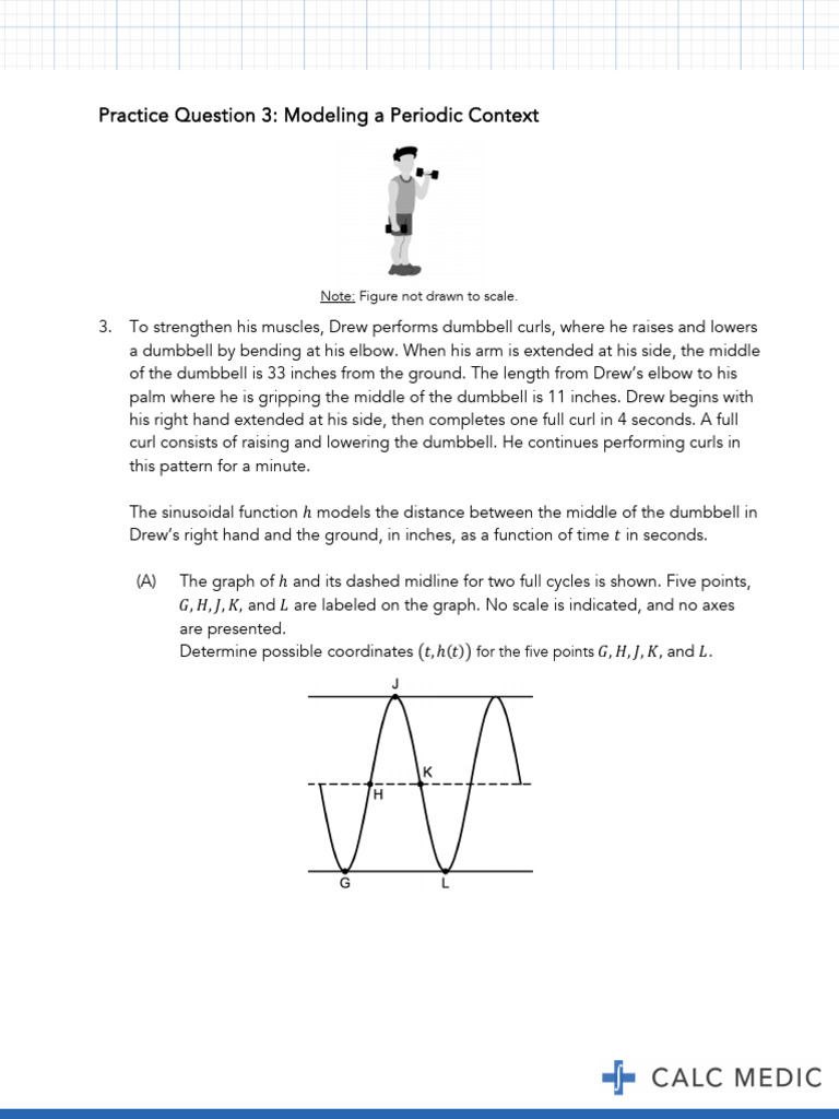 Practice FRQ 3 AP Precalculus Calc Medic 60b9730889 | PDF
