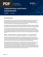 CRA Multi-Factor Authentication Guide | PDF
