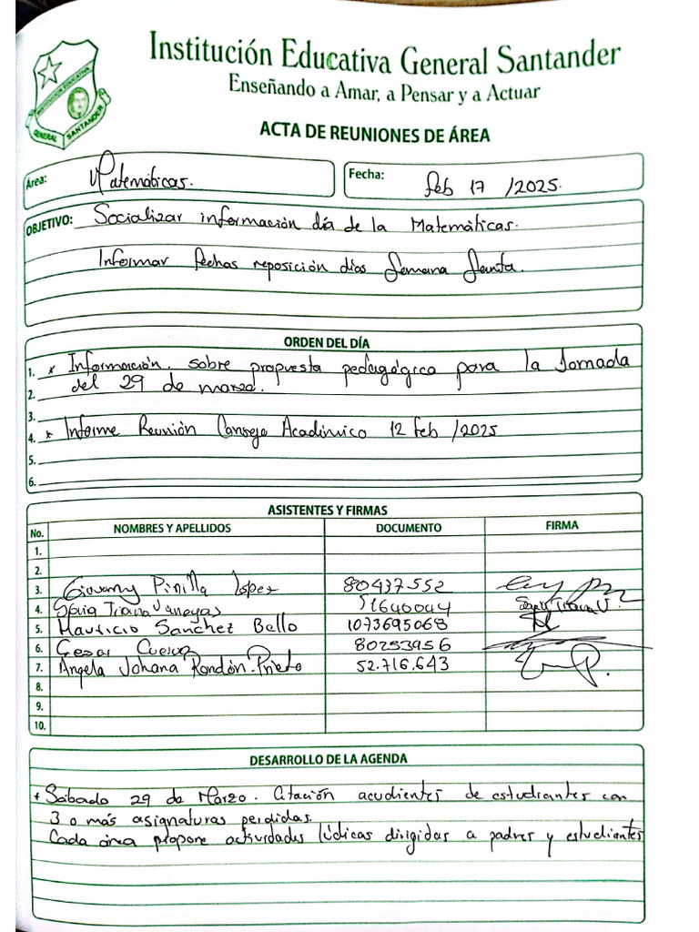 Acta 17 02 2025 | PDF