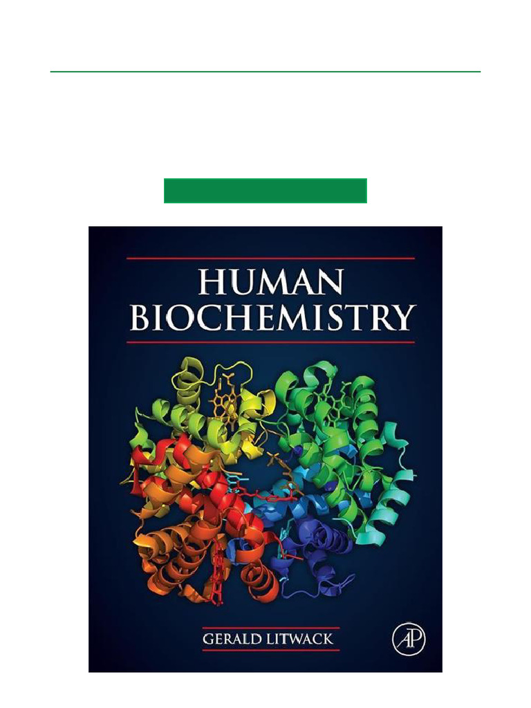 Bestseller List Human Biochemistry Complete Chapter Download | PDF