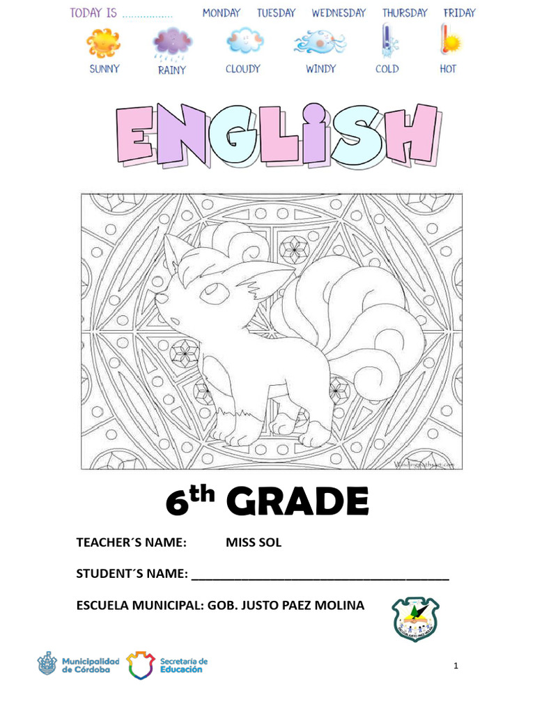 Cuadernillo 6th Grade 2025 | PDF