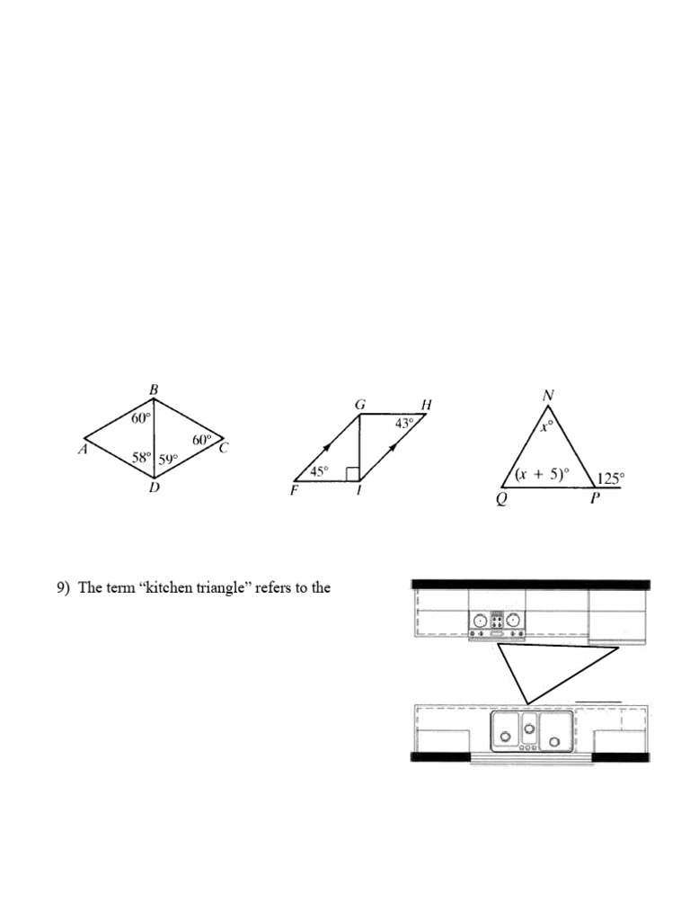 5-5 Triangle Inequalities - Homework | PDF | Triangle | Length