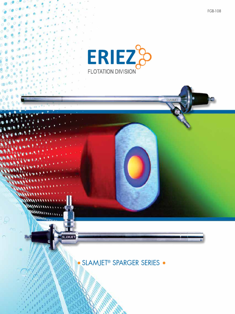 FGB 108 Eriez SlamJet Sparger | PDF | Gases | Materials