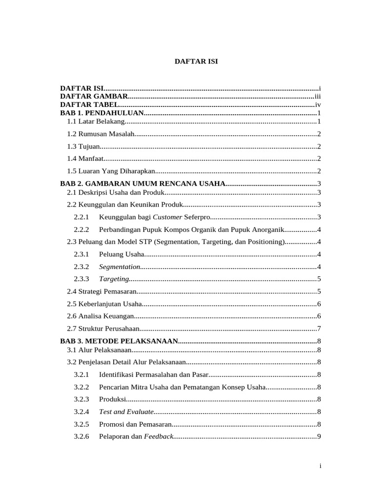 Proposal MK Kwu | PDF