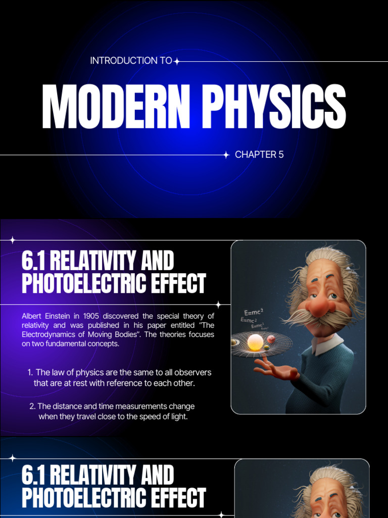 Introduction to Modern Physics | PDF | Radioactive Decay | Photoelectric Effect