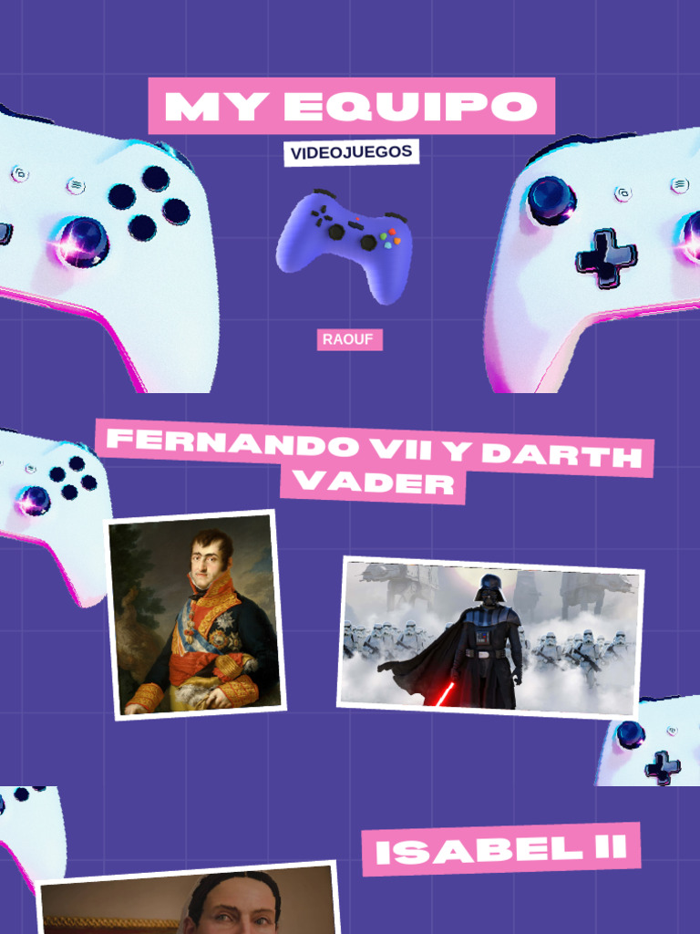 Purple and Pink Modern Esports Presentation | PDF