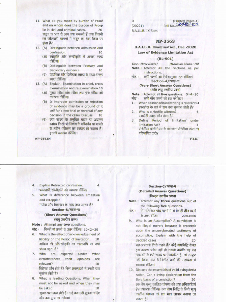 Evidence, 2020 | PDF