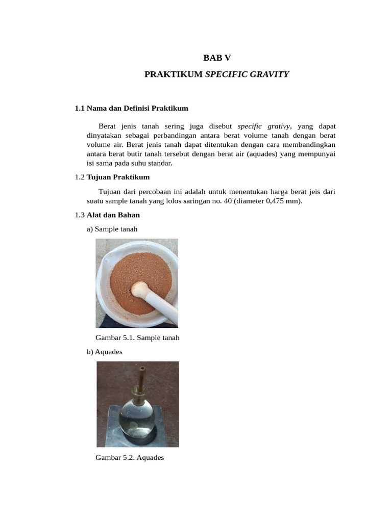 Mektan Berat Jenis | PDF
