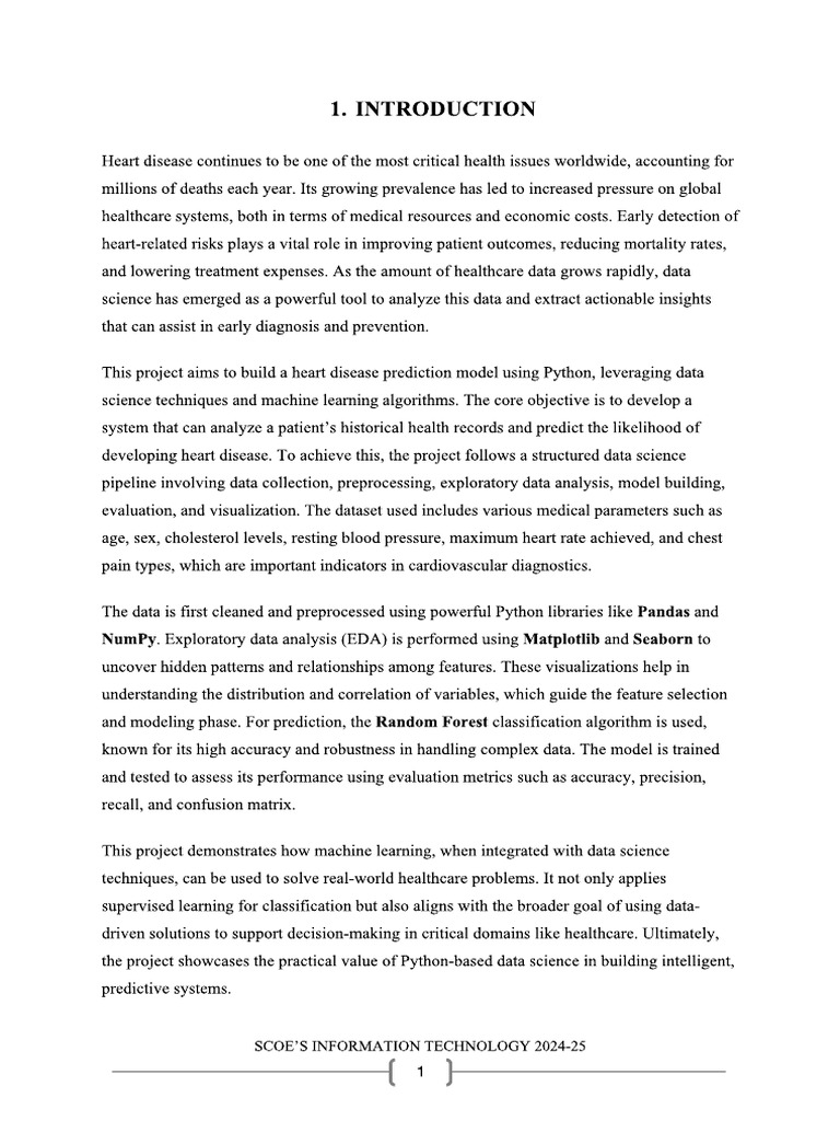 Ds using python mini project report.docx | PDF