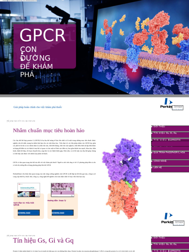 GPCR Pathway to Drug Discovery | PDF